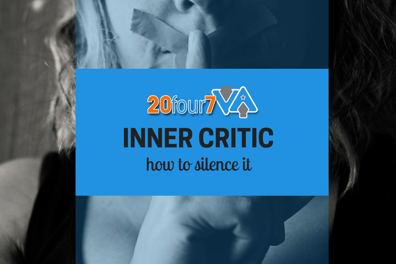 How to Silence Your Inner Critic in 3 Simple Steps - 20four7VA
