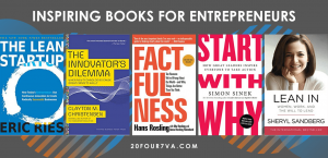 25 Inspiring Books for Entrepreneurs Who Need a Boost - 20four7VA