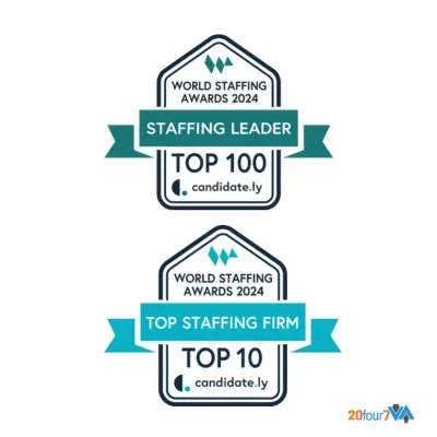 20four7VA Recognized at the 2024 World Staffing Awards - 20four7VA